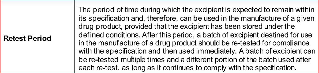 Raw Materials_Retesting_Extension of Shelf life - Pharmaguideline Forum